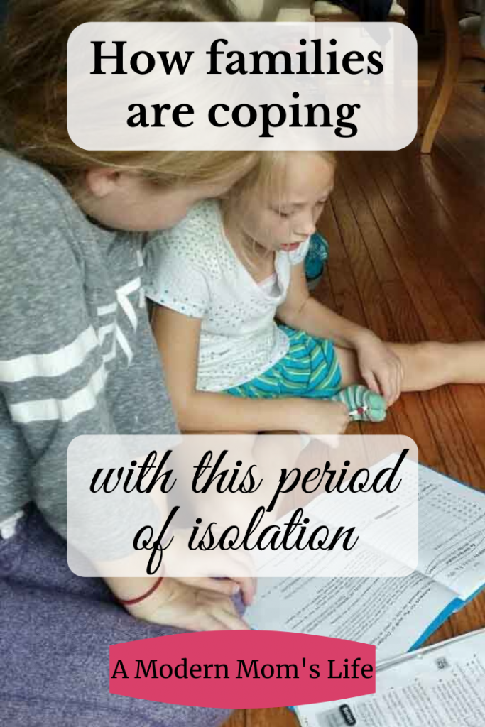 How families are coping with this period of isolation - Jess Foley - Writer