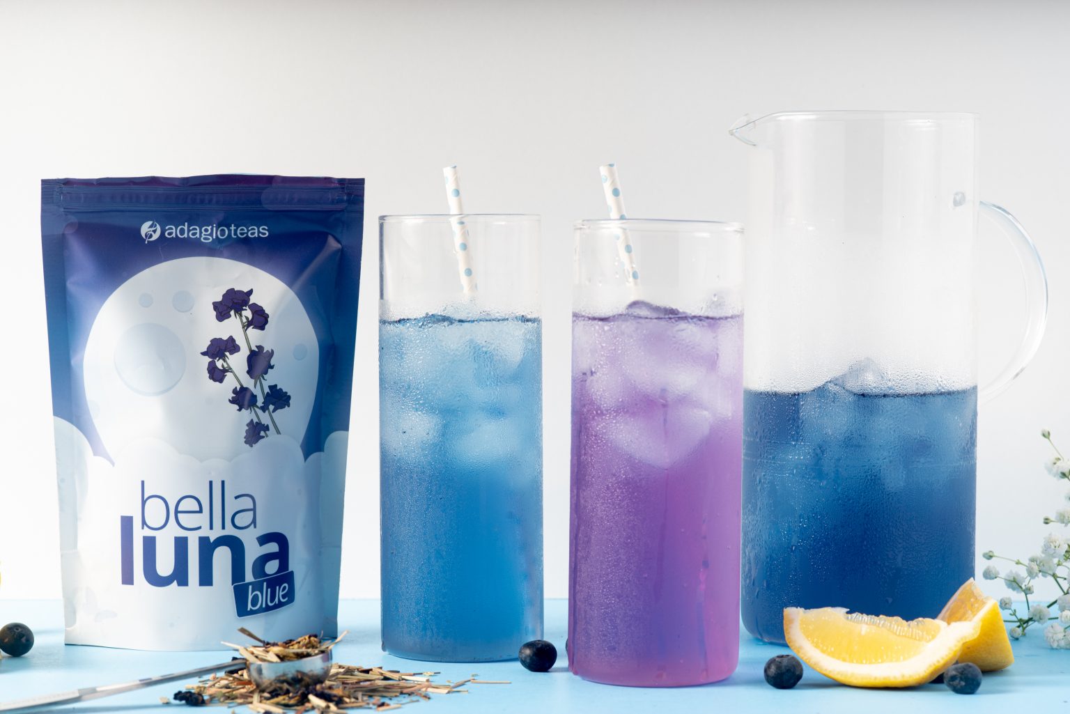 Celebrate the seasonal Blue Moon with limited-time stunning blue tea
